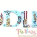 Little Viking Painted Wood Letters Thor Nursery Wall Letters Viking ...