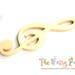 Large Treble Clef Wood Shape, Music Nursery Wall Shapes Unpainted Wood ...