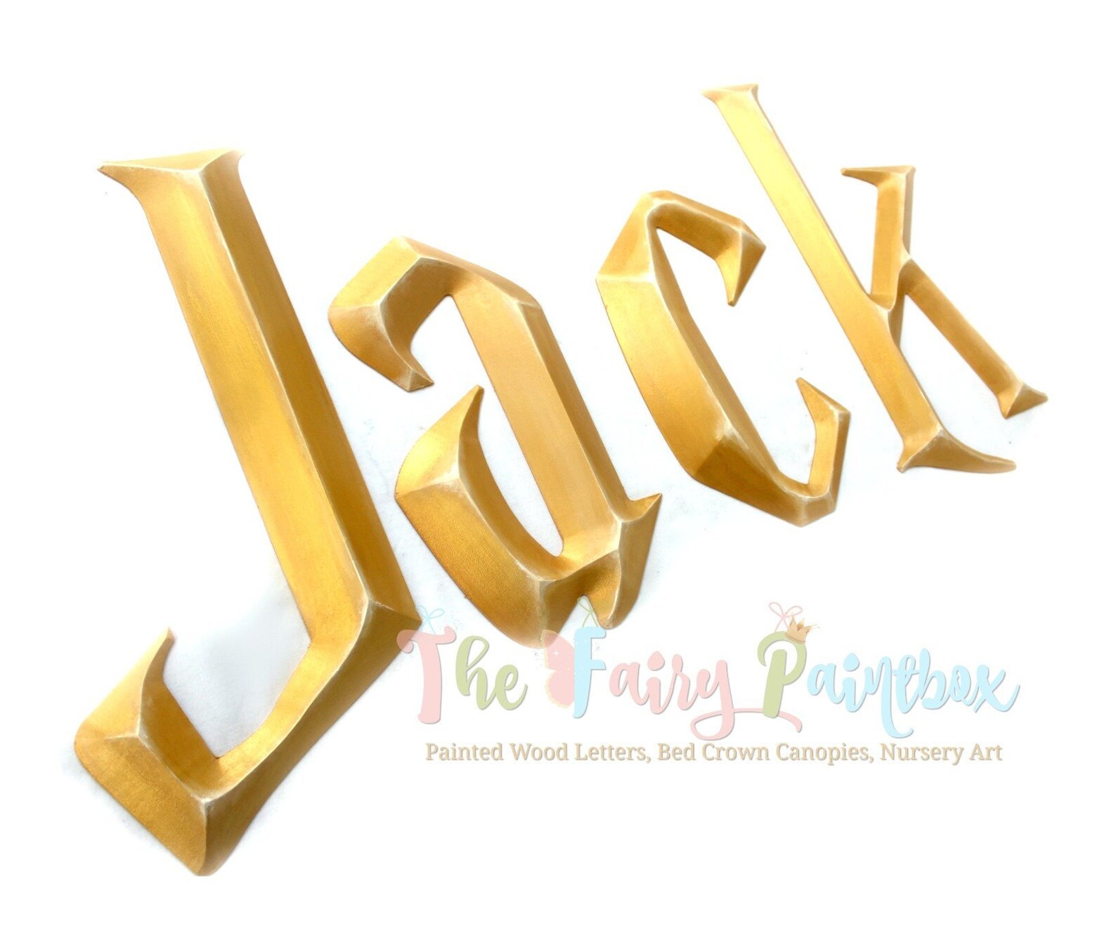 3-D Prismatic Wizard Academy Painted Letters Lightning Wall - Etsy