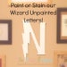 Unpainted Wizard Wood Letters - Baltic Birch Wizard Letters - Wood ...