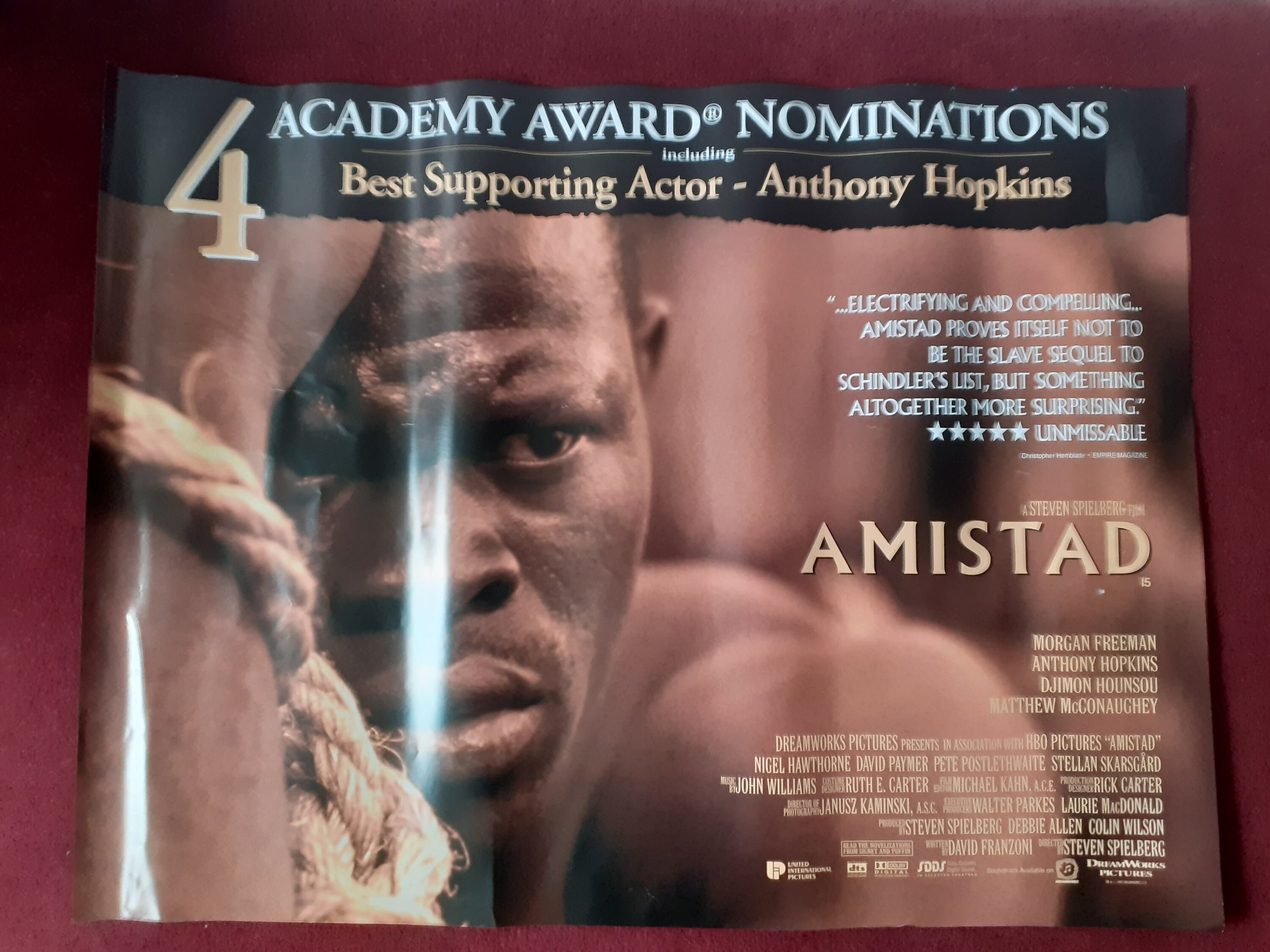 Amistad 1997 Poster
