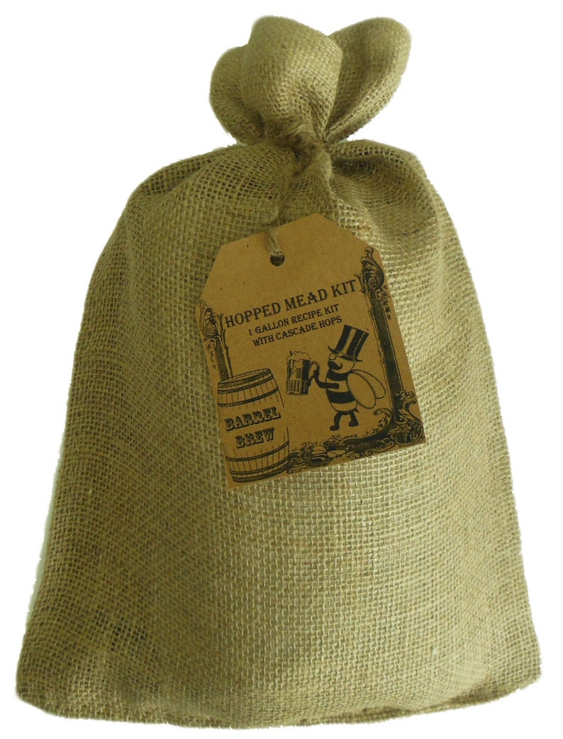 1 Gallon Hopped Honey Mead Ingredient Kit - Mead With Cascade Hops - Etsy
