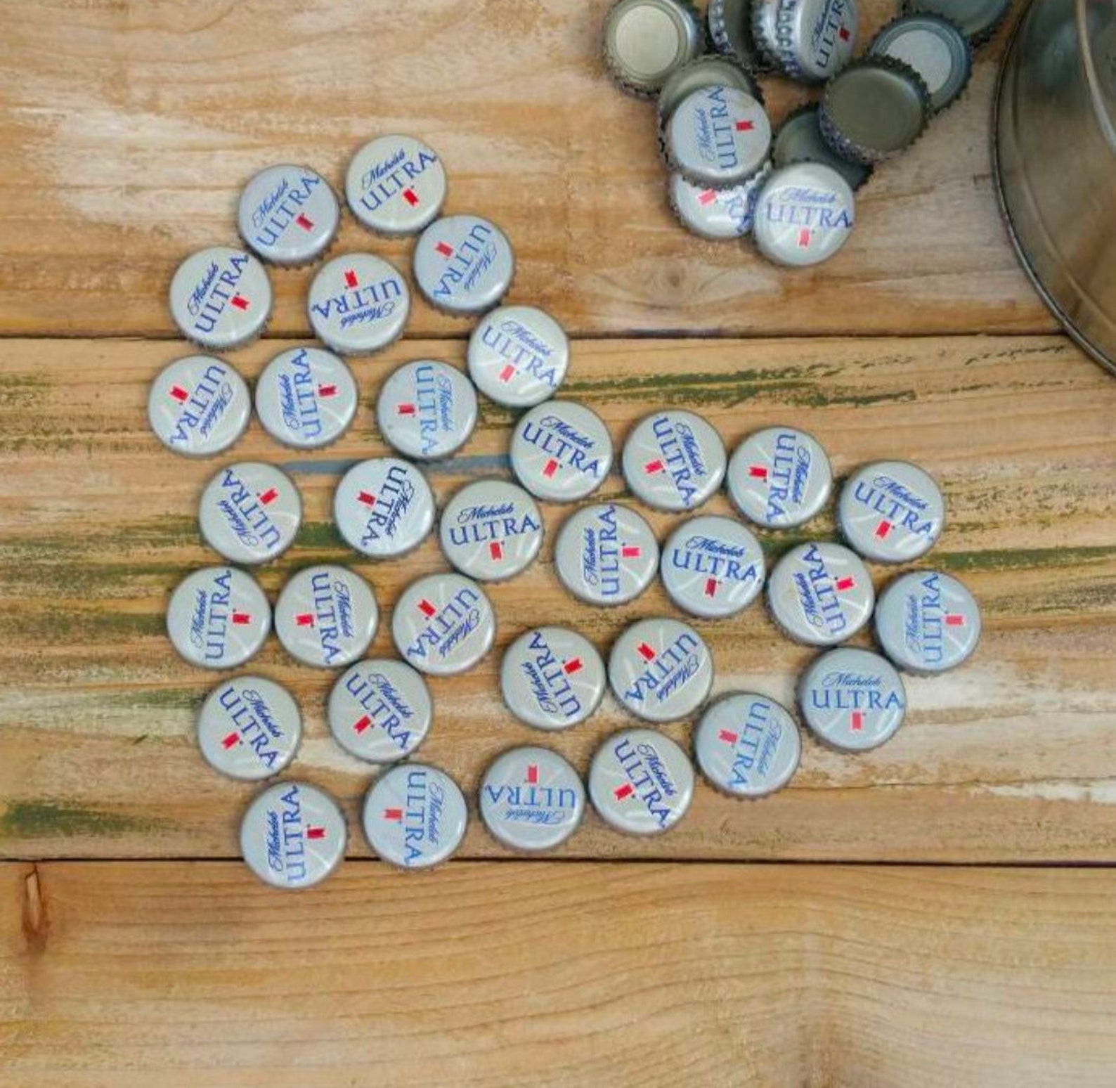 Clean Recycled Beer Caps | Minimal Scratches and Dents | Used Bottle ...