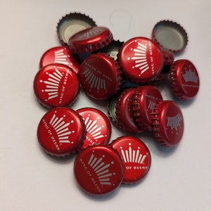 Clean Recycled Beer Caps | Minimal Scratches and Dents | Used Bottle ...
