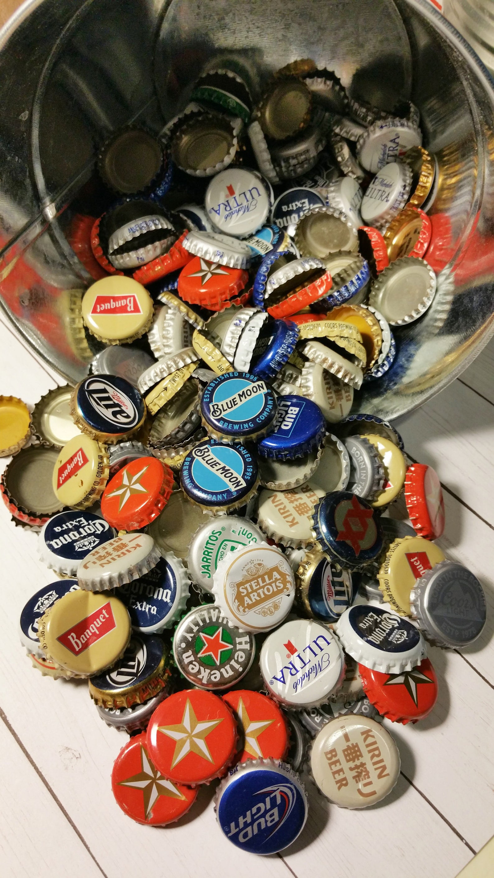 Beer Caps 1 lb Assorted Variety Beer Caps Recycled Beer | Etsy