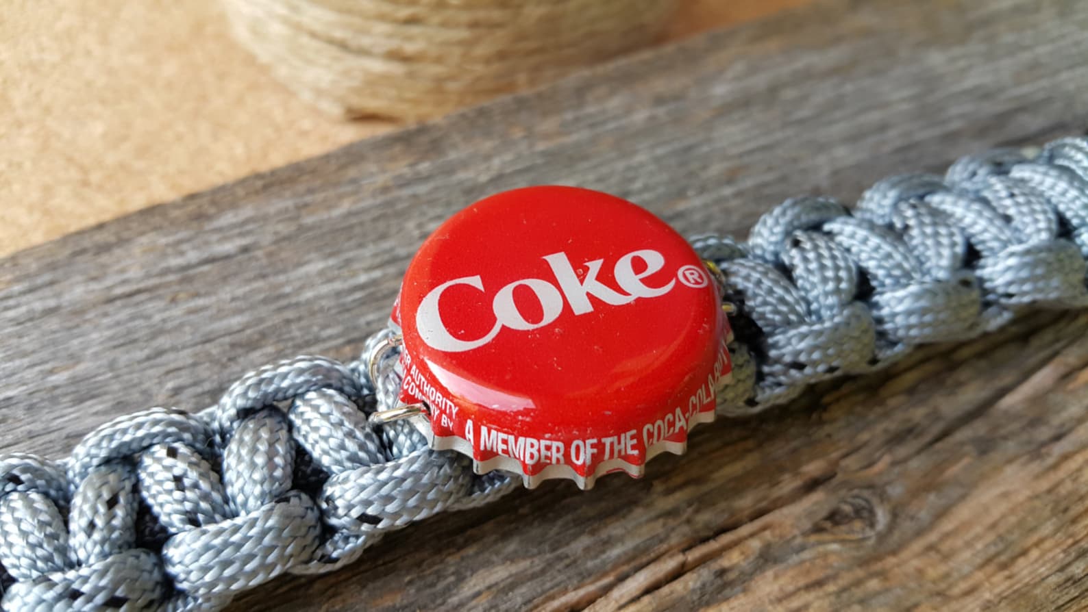 Coca-cola Paracord Bracelet, Coke Bottle Cap Bracelet, Coke Jewelry ...