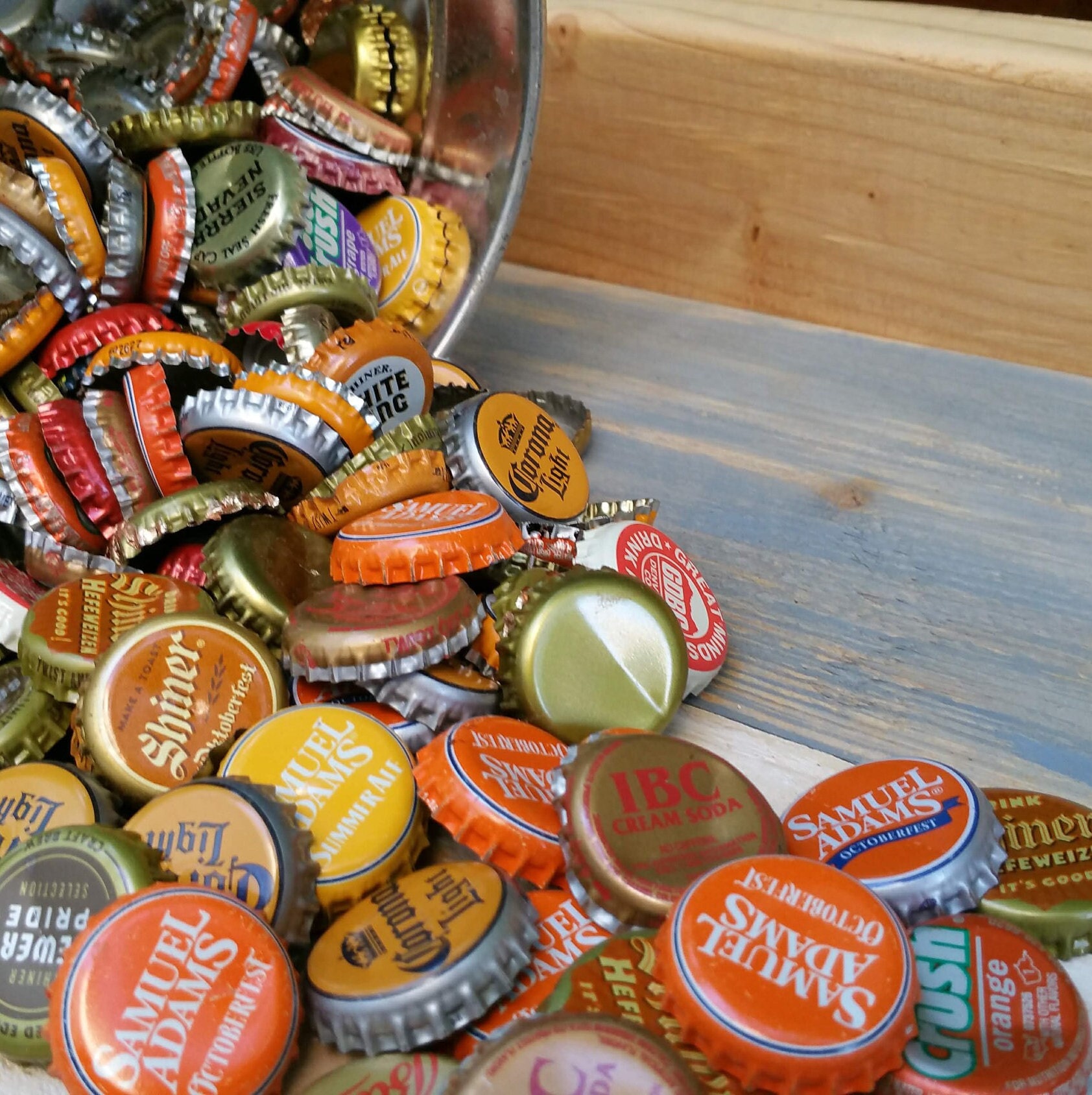 Recycled Beer Caps 1 Lb Recycled Bottle Caps Assorted Dented Beer ...