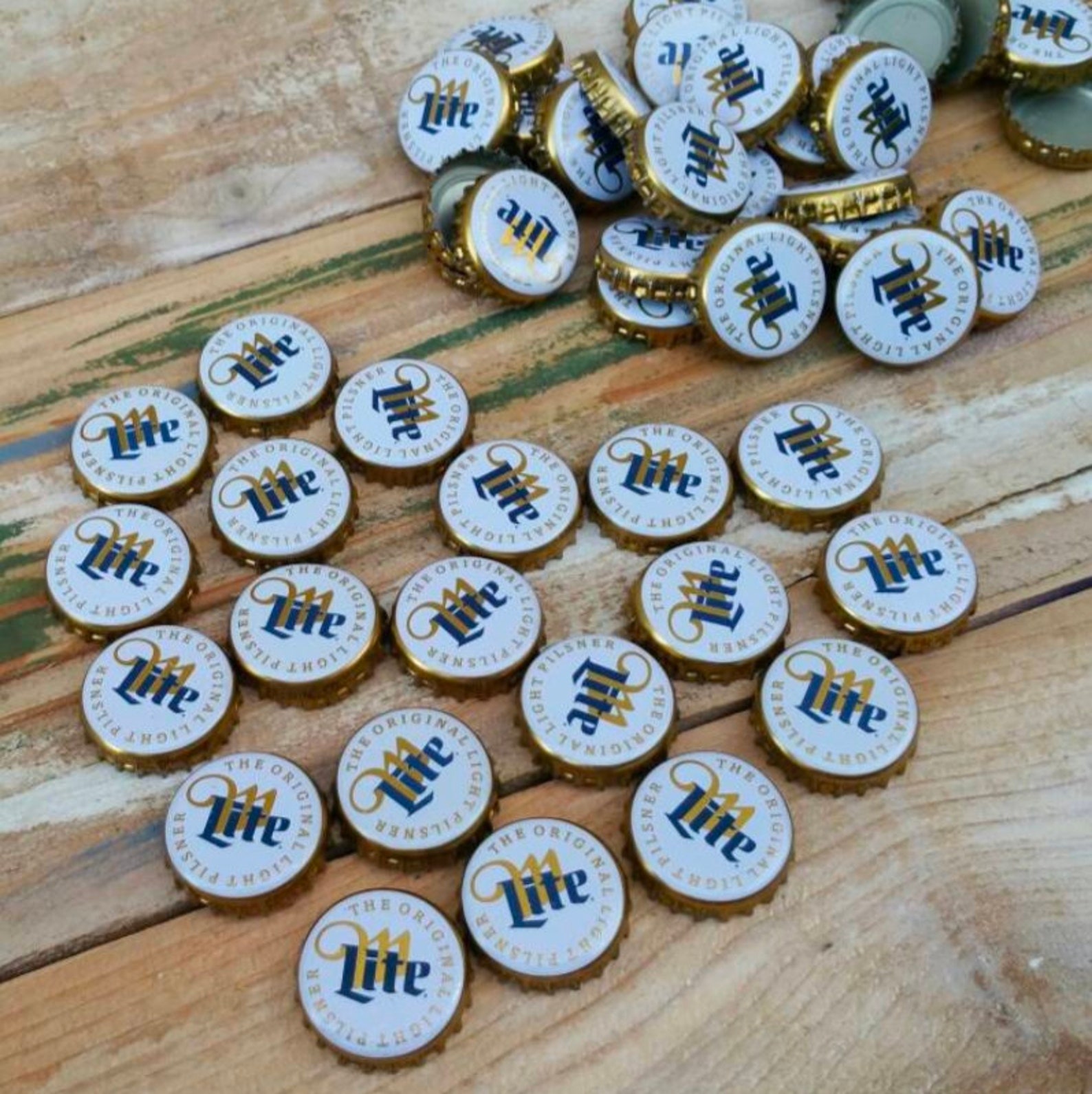 Clean Recycled Beer Caps | Minimal Scratches and Dents | Used Bottle ...
