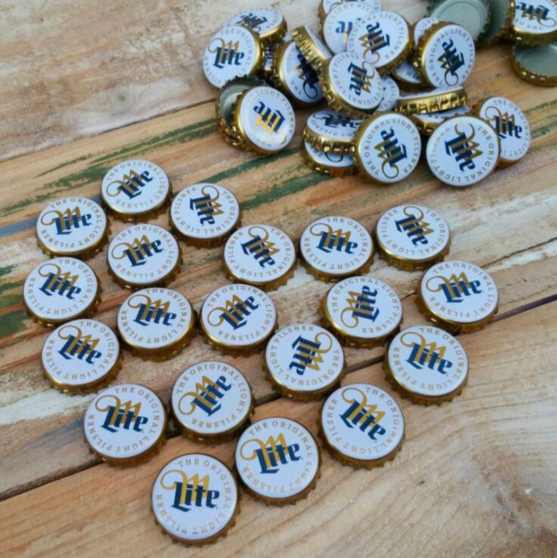Clean Recycled Beer Caps | Minimal Scratches and Dents | Used Bottle ...