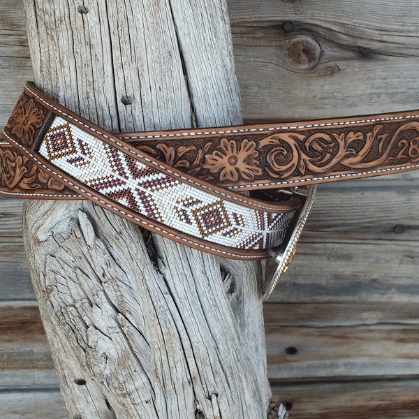 Western Belt Tooled Leather Patterns - Etsy