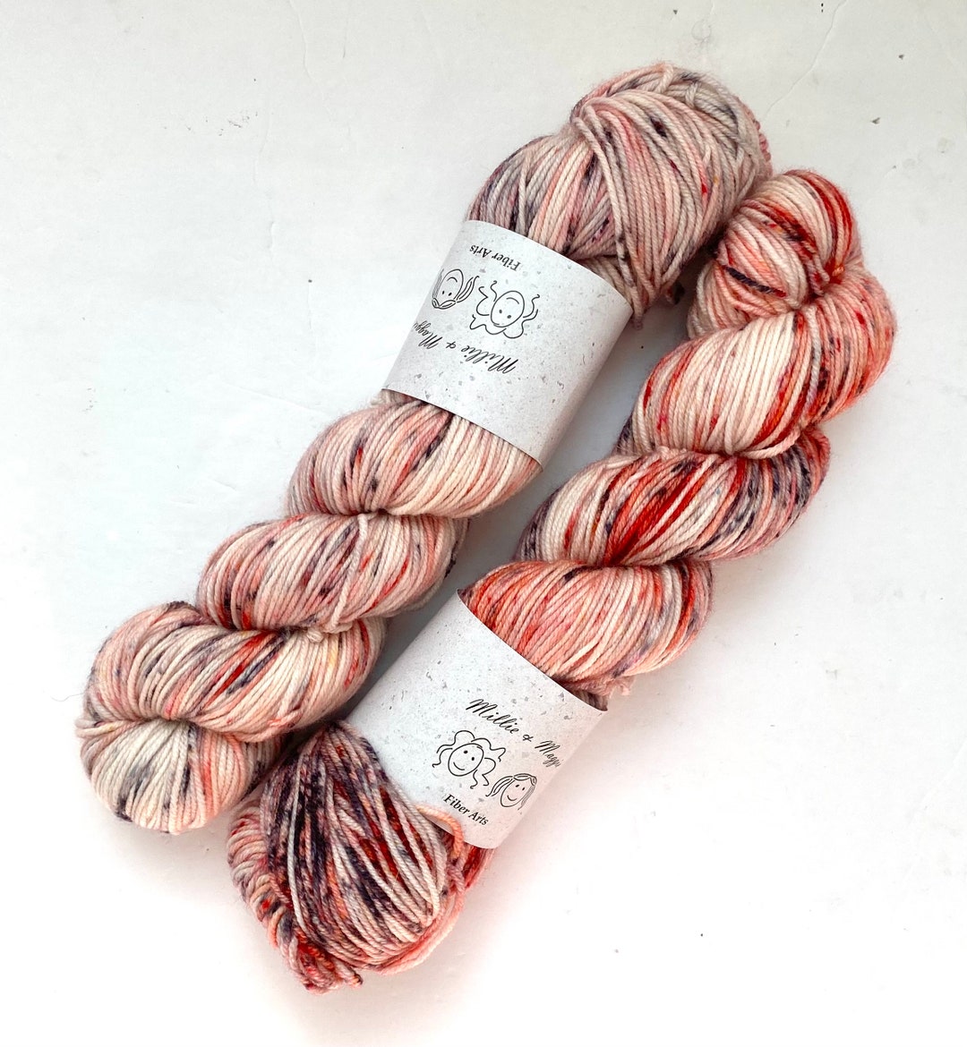 35% off Superwash Merino Wool DK Millie and Maggie Hand Dyed Yarn 247 ...