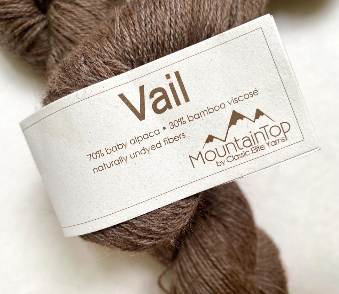 40% off Alpaca Bamboo Yarn Classic Elite Vail Fingering 236 Yards - Etsy