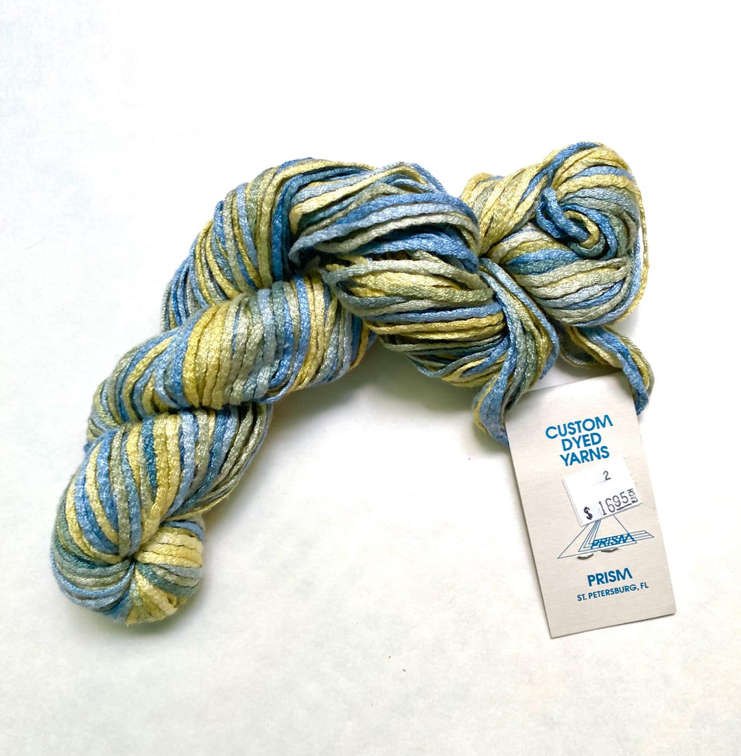 40% off Prism Yarn Bon Bon Rayon Tape Ribbon 88 Yards - Etsy