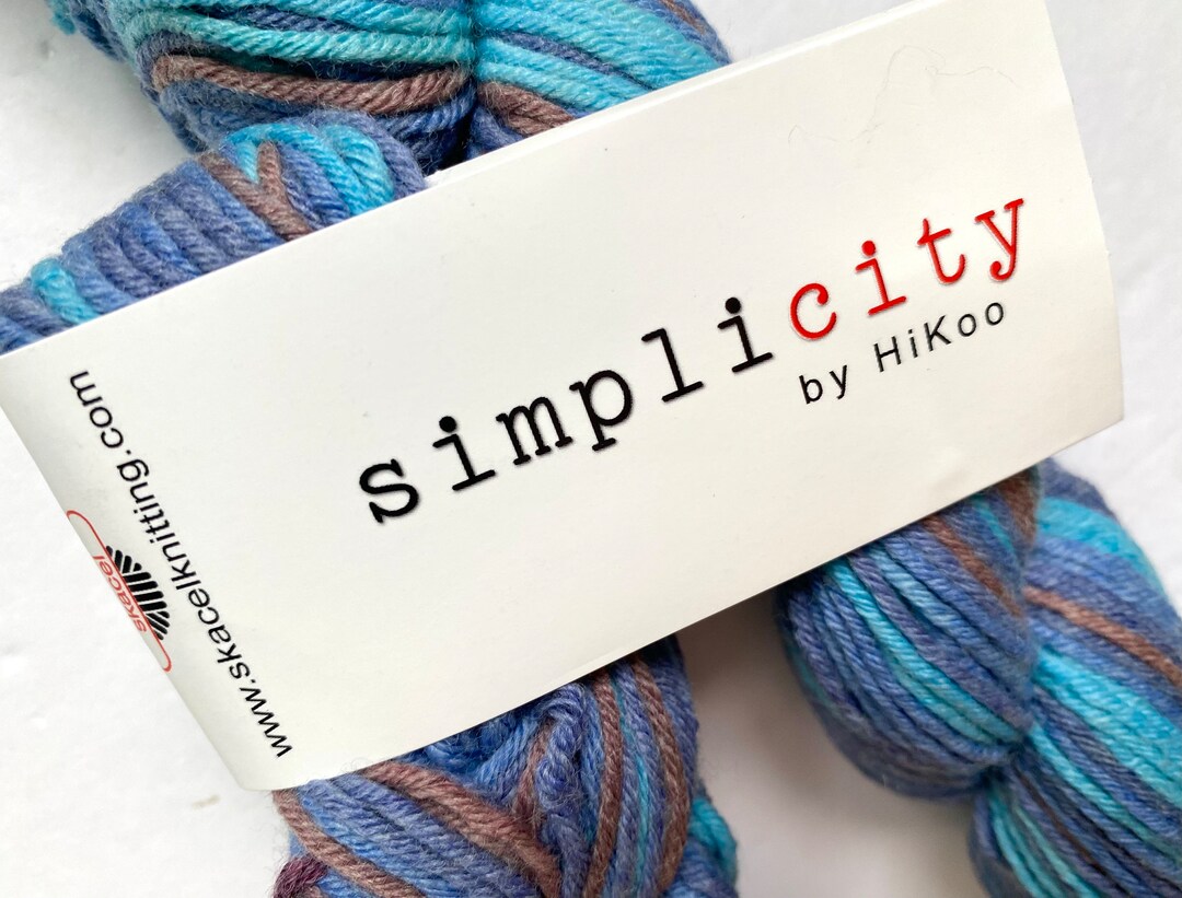 40% off Superwash Merino Blend Hikoo Simplicity DK Yarn 117 Yards - Etsy