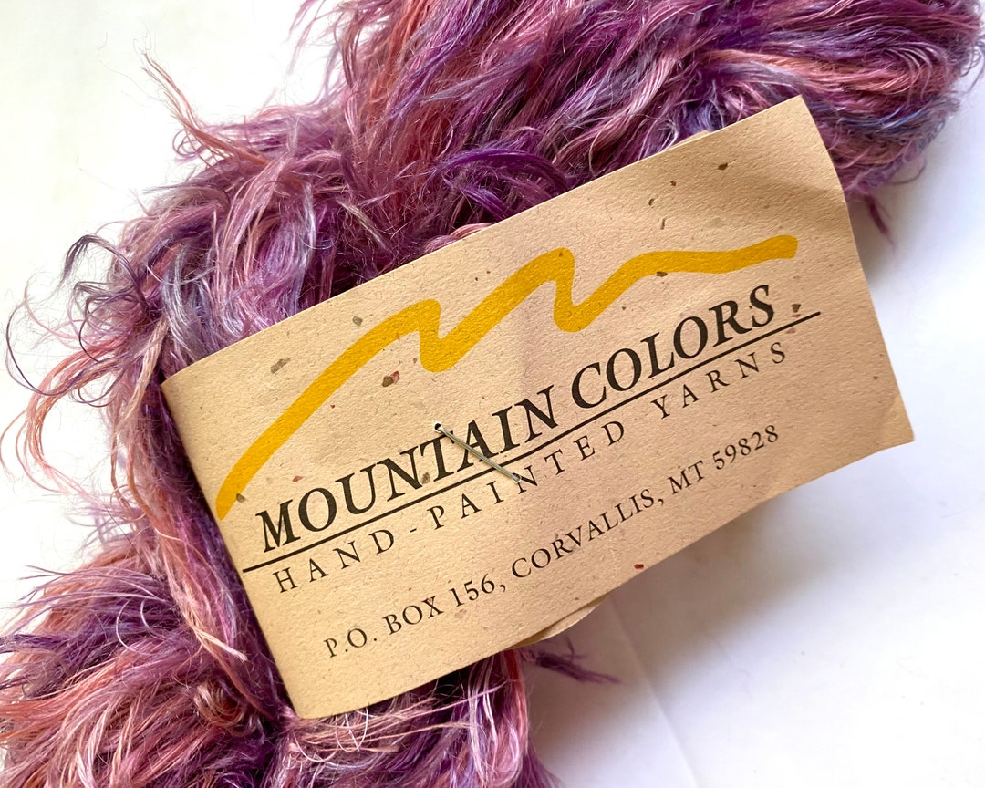 40% off Mountain Colors Novelty Wooly Feathers Hand Dyed Yarn 3.5 Oz - Etsy