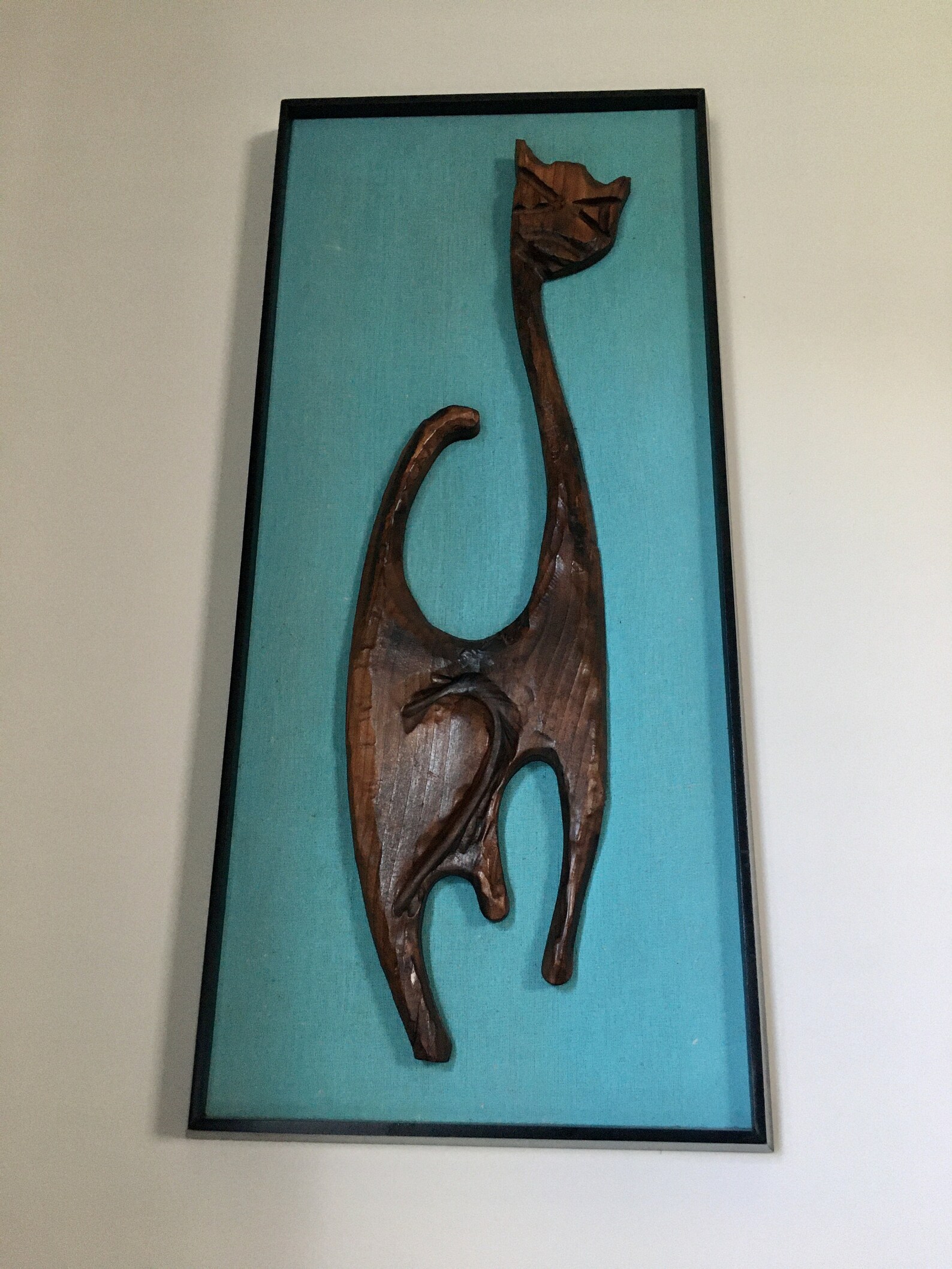 Siamese CAT by WITCO SIGNED Authentic mid century modern wall | Etsy