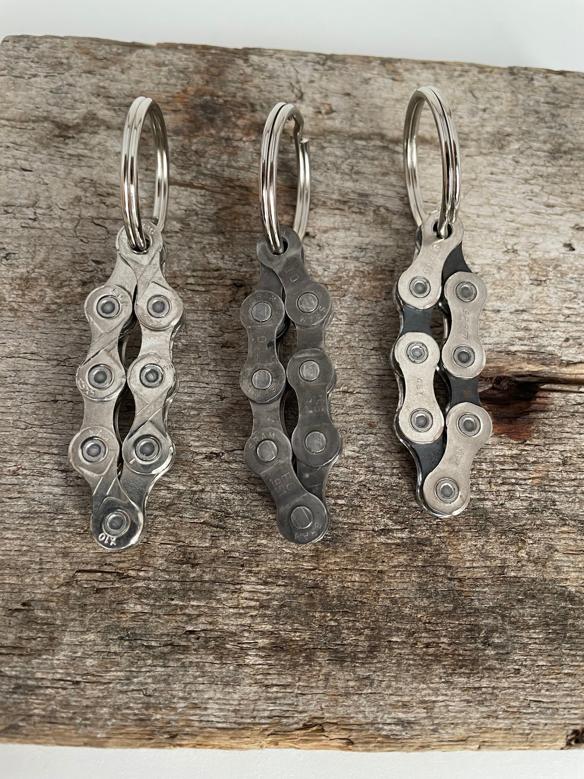 Bike Chain Key Rings - Etsy