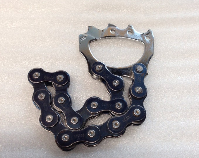 Recycled Bike Gear/bike Chain Bottle Opener - Etsy