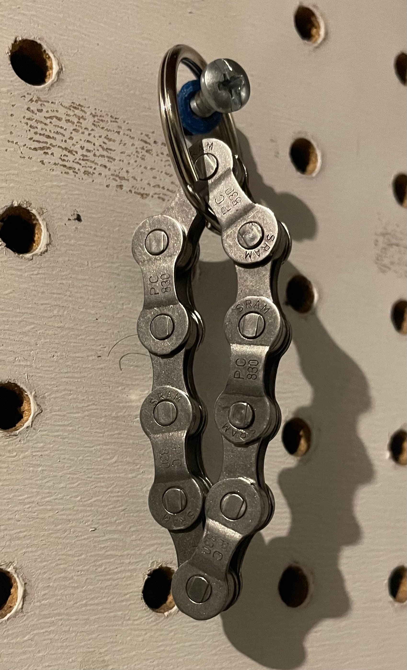 Bike Chain Key Ring - Etsy
