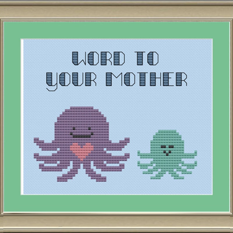 Word to Your Mother - Etsy