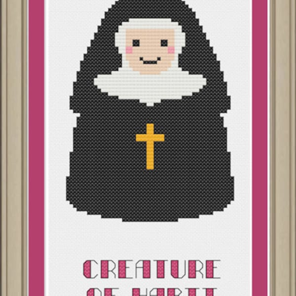 Nun Habit Pattern - Etsy