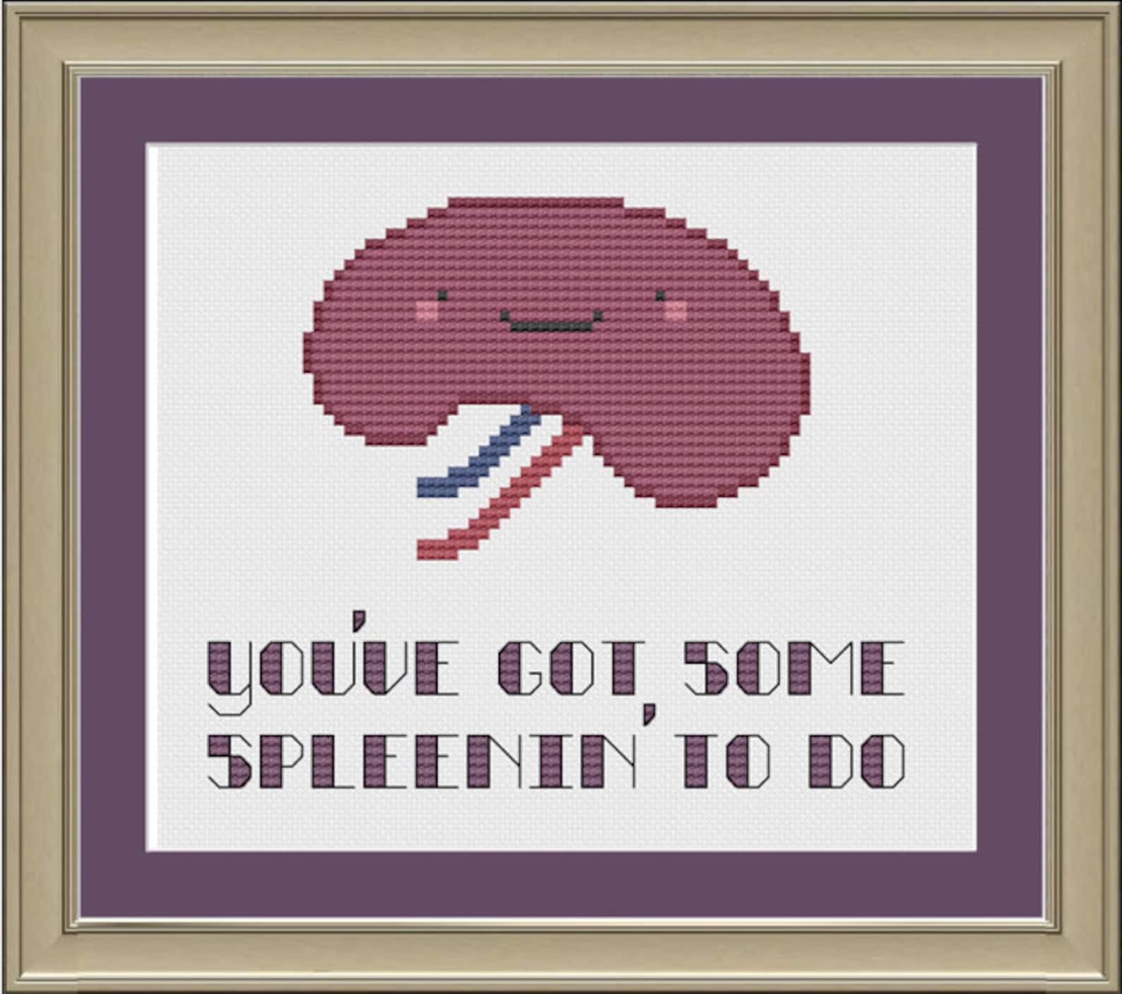 You've Got Some Spleenin' to Do: Funny Spleen Anatomy - Etsy