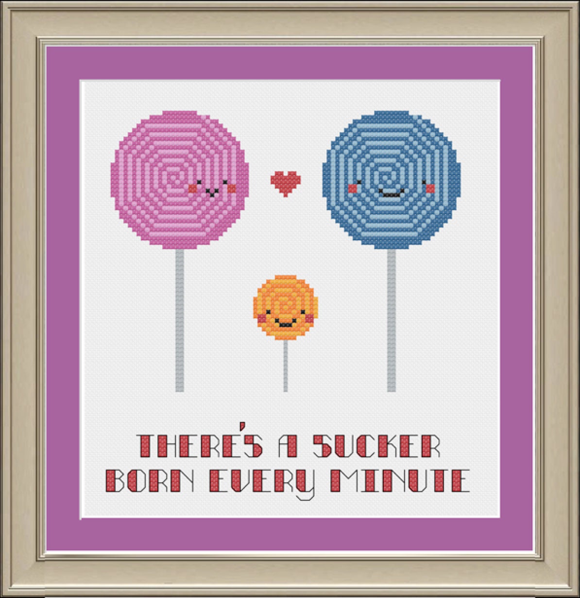 There's a Sucker Born Every Minute: Funny Lollipop | Etsy