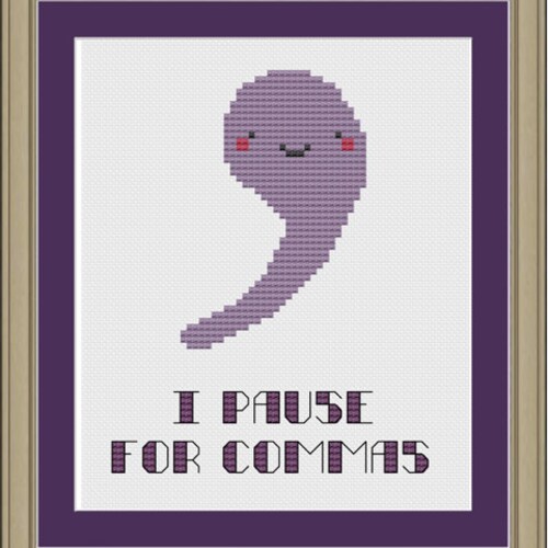 Cross-stitch Pattern: What Comes Before Part B | Etsy