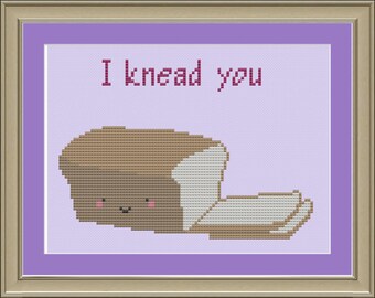 Bread Cross Stitch | Etsy