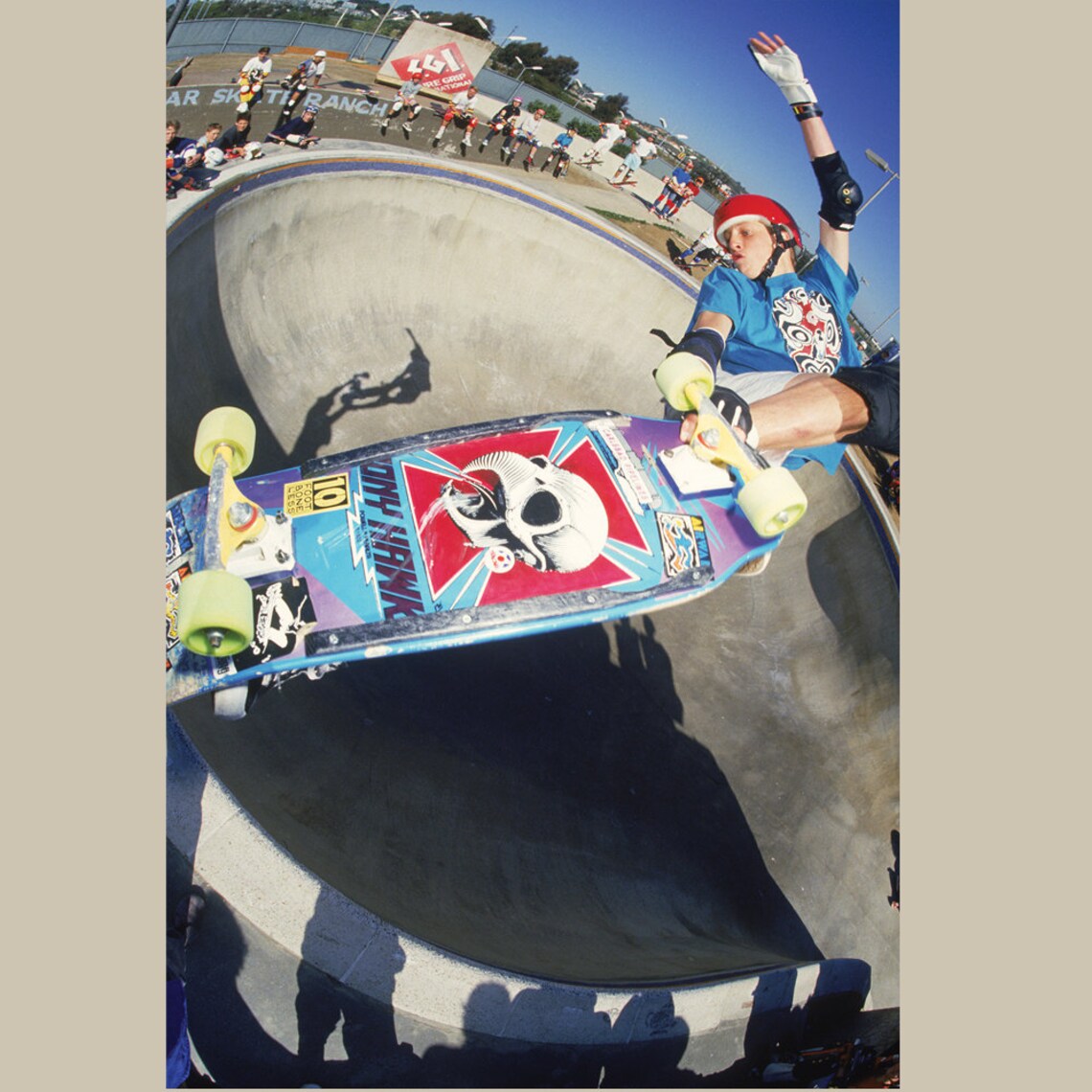 Tony Hawk Crossbone Lien Air Skateboarding Photograph 18 X 24 Inch ...