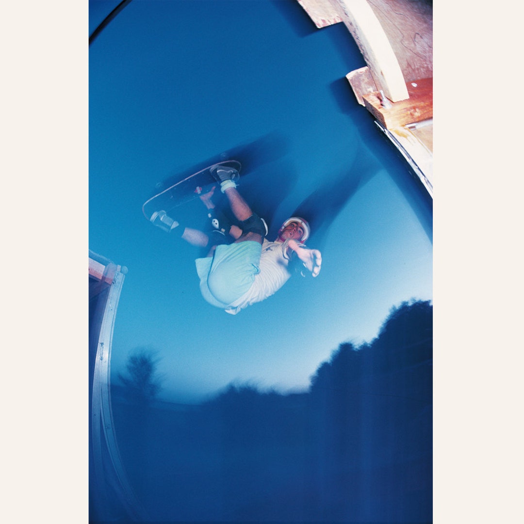 Lance Mountain Sweden 1985 Skateboarding Photo - J Grant Brittain 80s ...