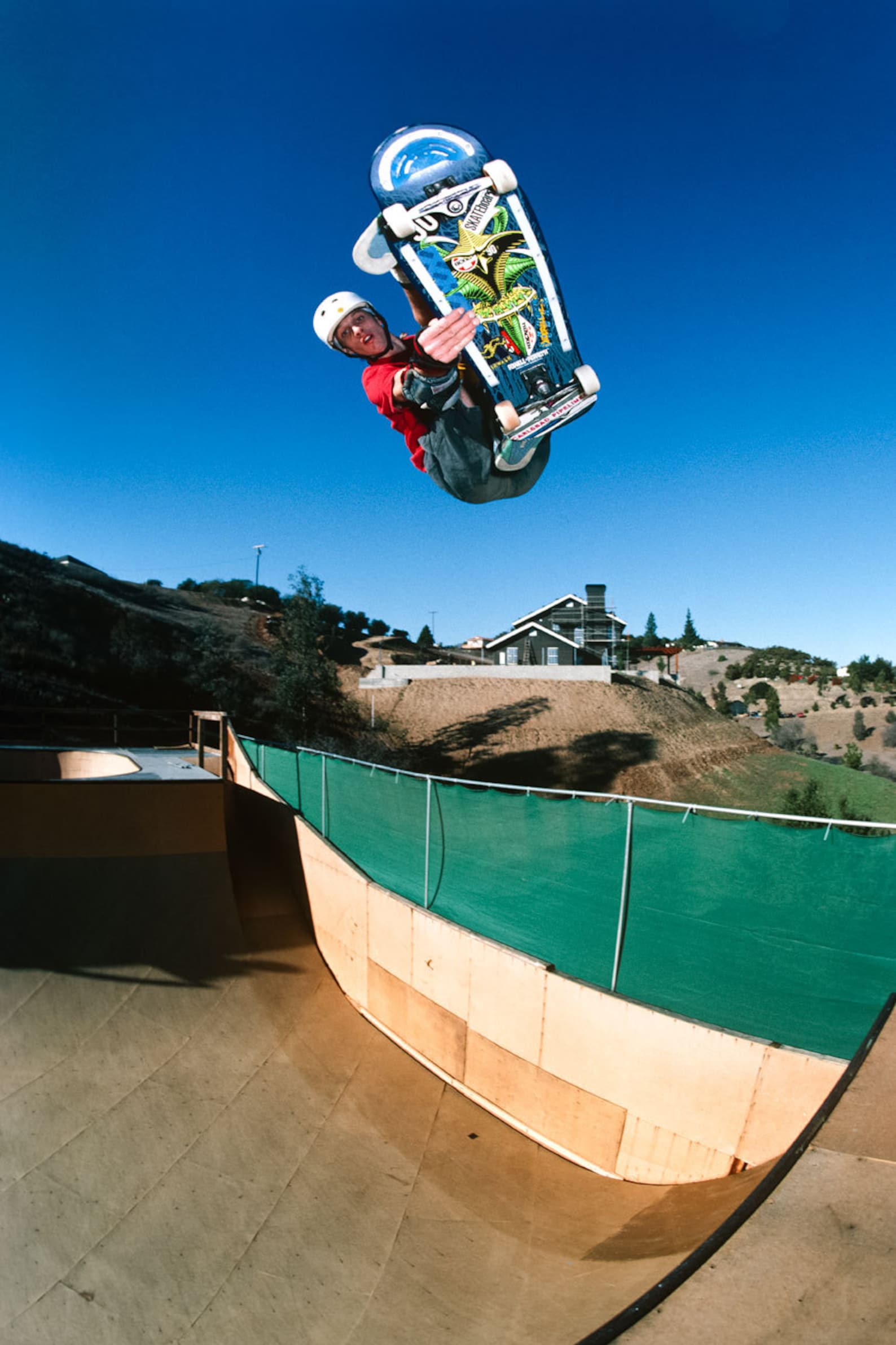 Tony Hawk Lien Air Hawk Ramp Skateboarding Photograph 18x24 Eighties ...