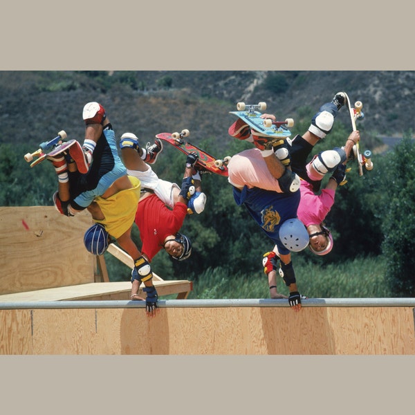 80s Skateboard Photo - Etsy