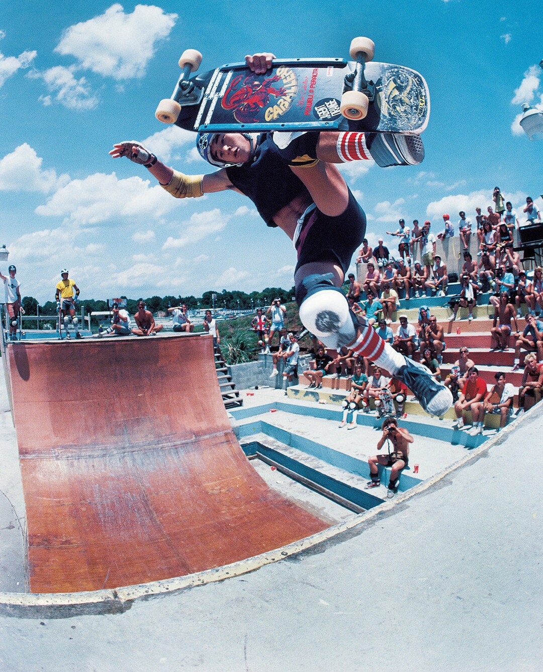 Steve Caballero Skateboarding Photo - 18X24 Archival Photograph - J ...