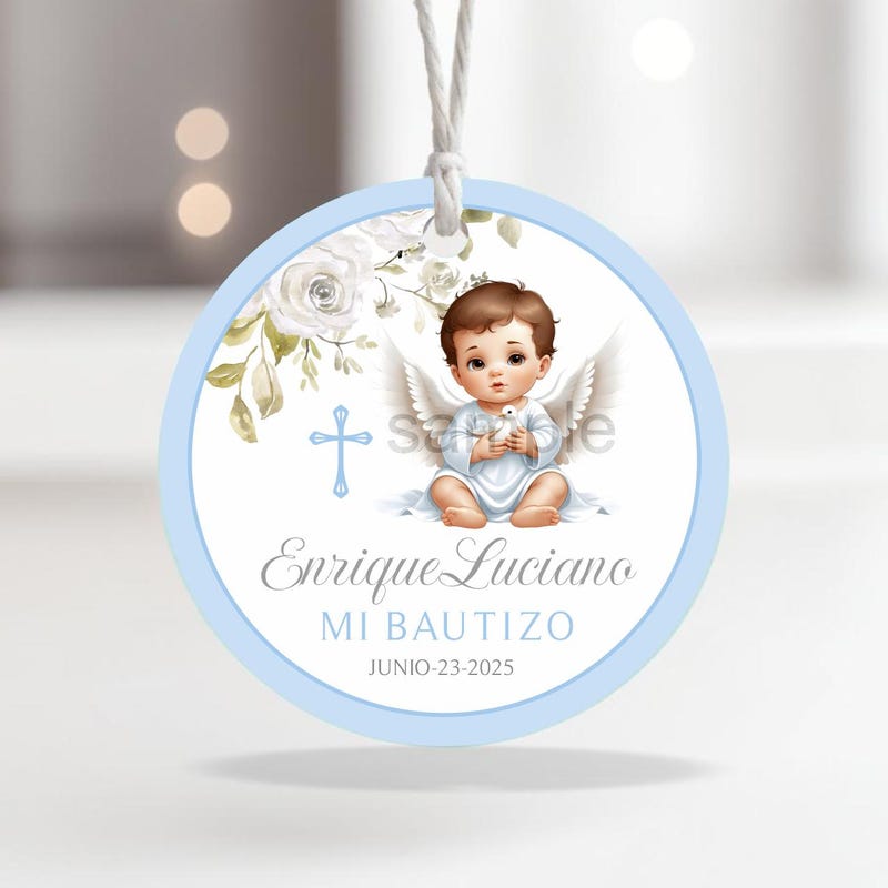 Baptism Tag - Etsy