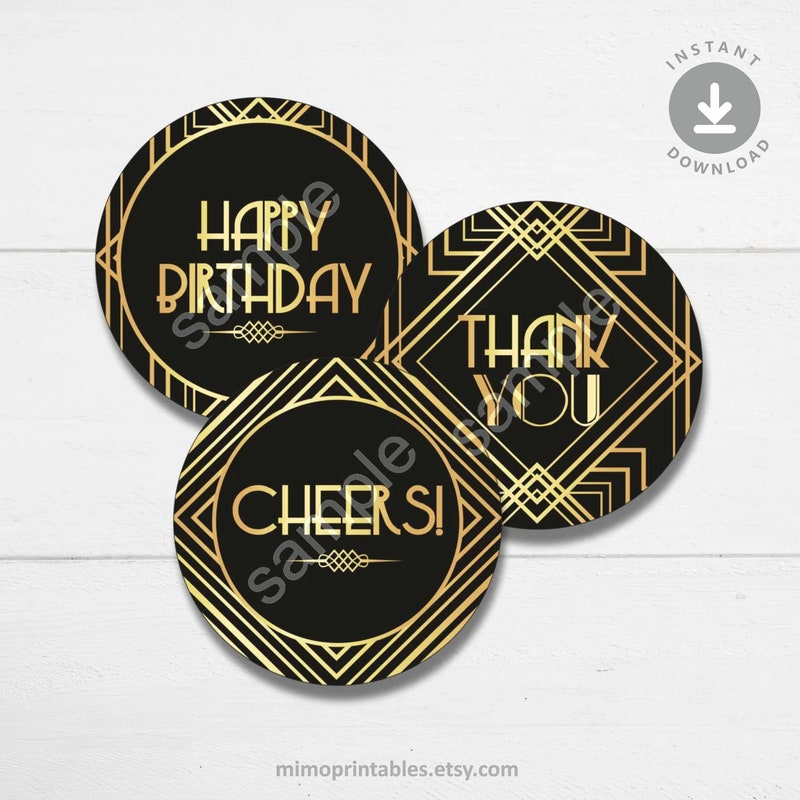 1920s Stickers - Etsy