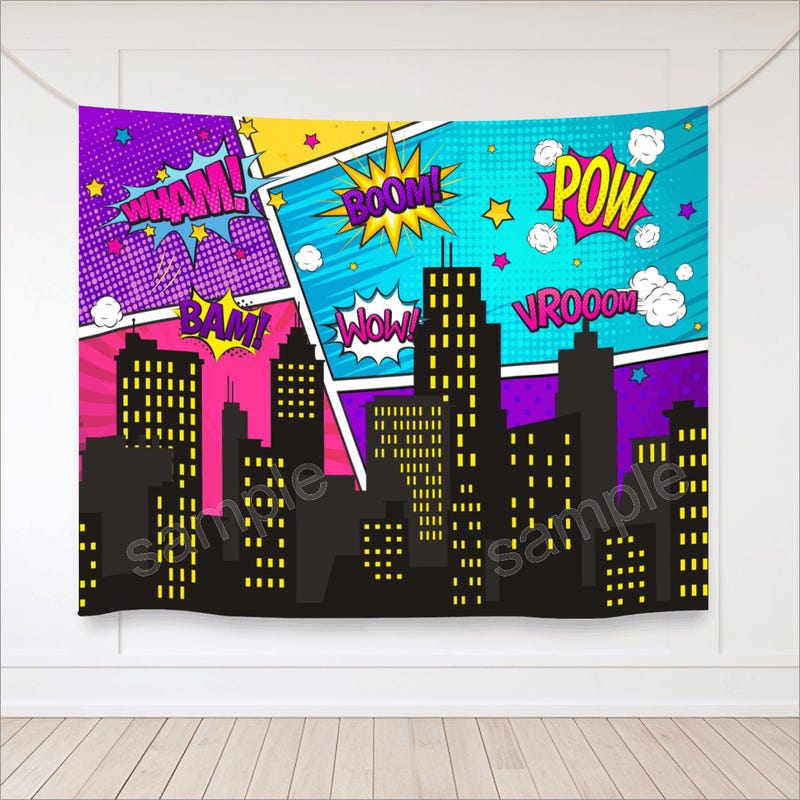 Skyline Backdrop - Etsy