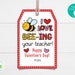 Teacher's Valentine's Day Tag for Students: 'I Love Bee-ing Your ...