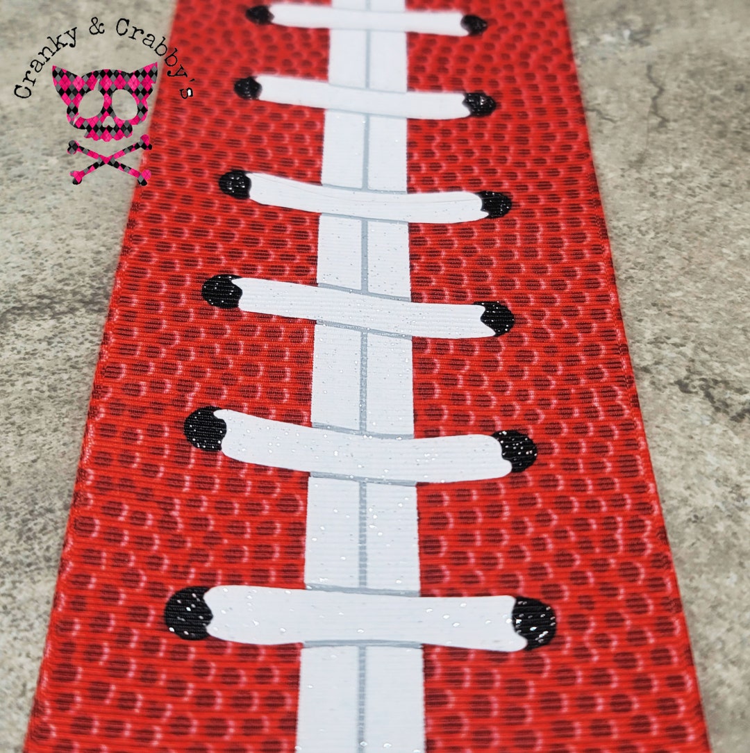 3 Inch Football Stitching - Heat Set Print - USDR Small Batch Designer ...