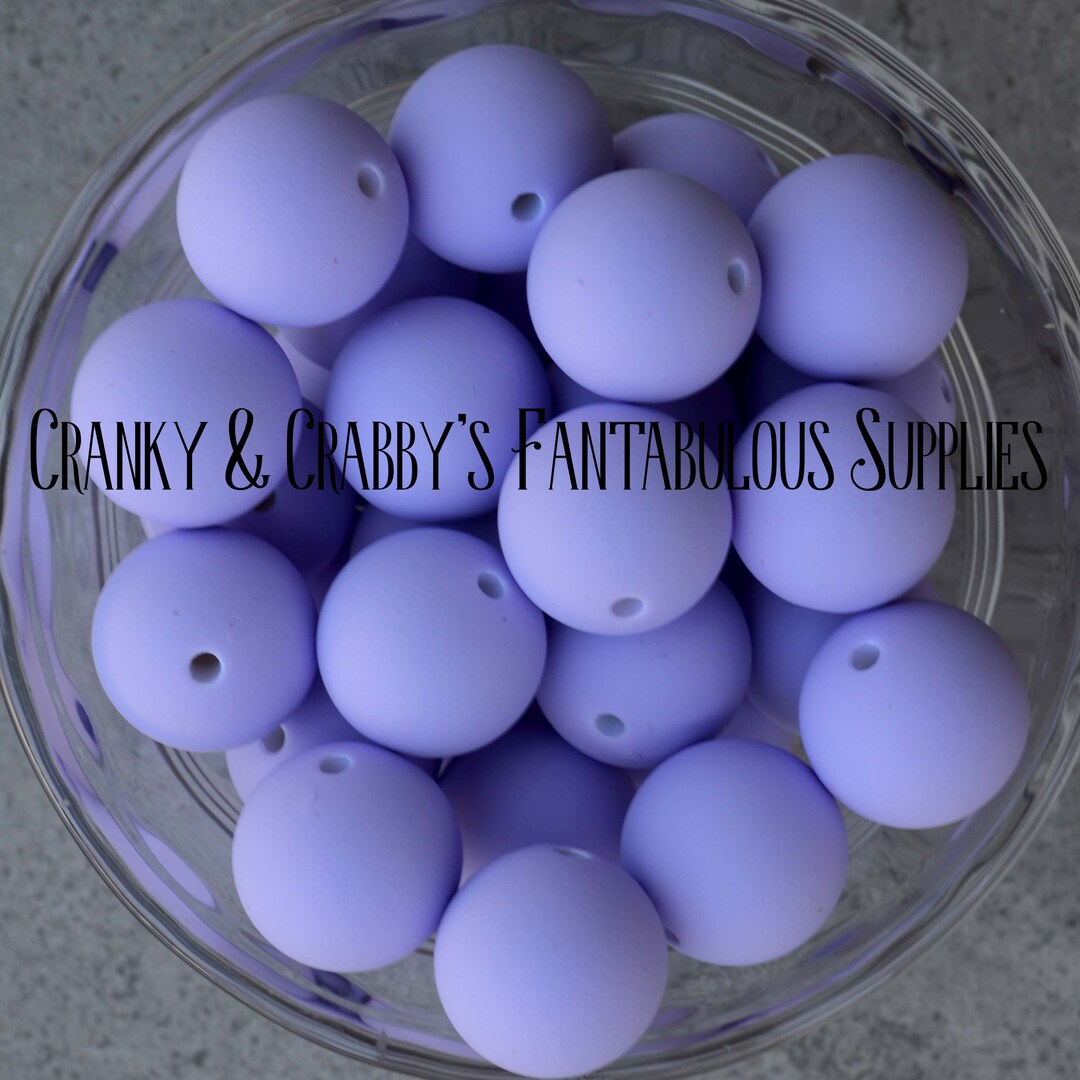 20mm Matte Satin Finish Beads - Chunky Necklaces - Set of 10 ...