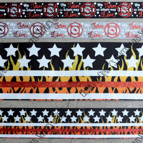 Fireman Ribbon - Etsy