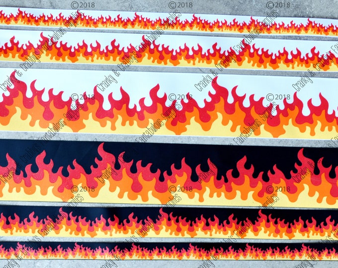 Fire Ribbon Skirt - Etsy