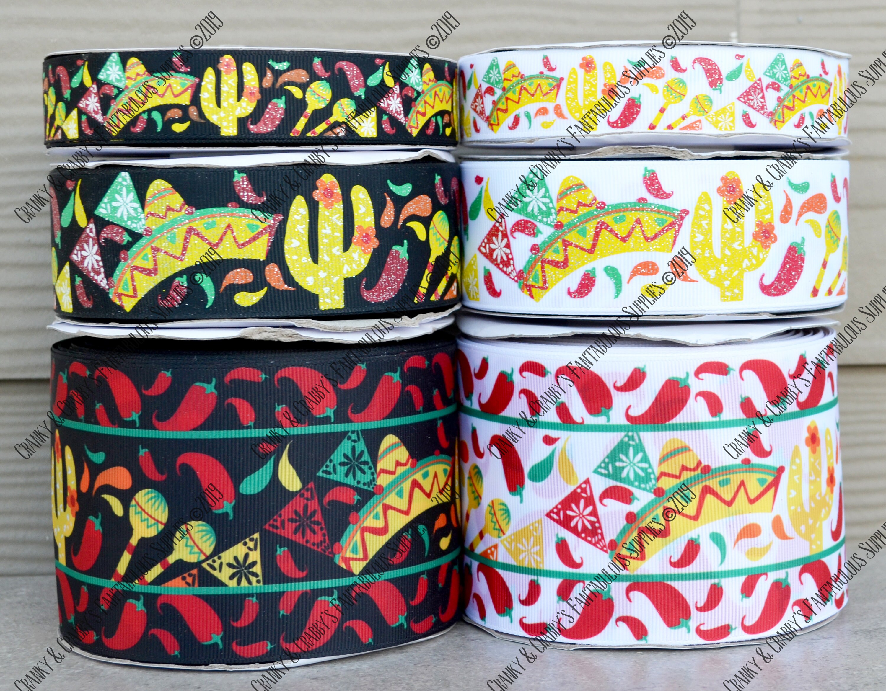 Southwestern Fiesta Ribbon US Designer Printed Ribbon | Etsy