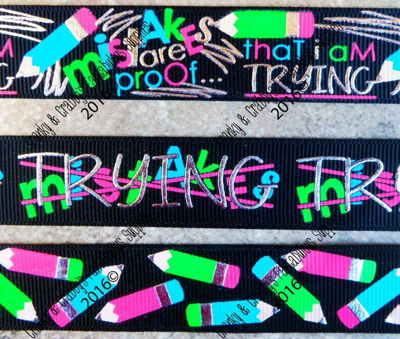 7/8 Back to School Mistakes Are Proof of Trying - Etsy