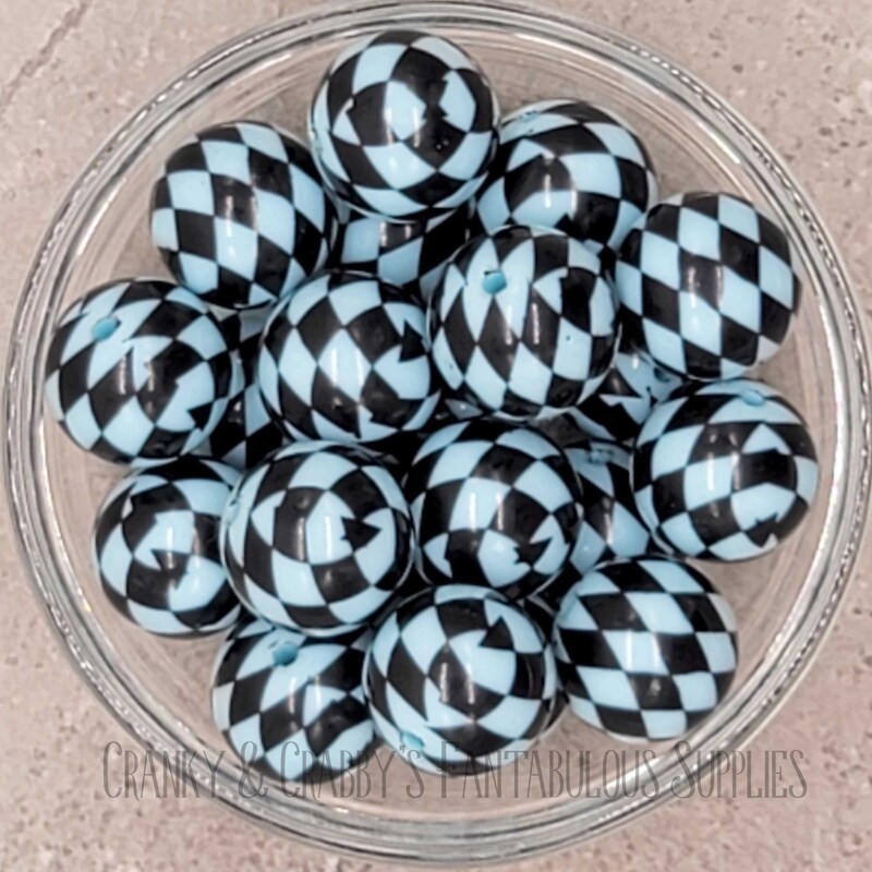 Harlequin Bead Necklace - Etsy