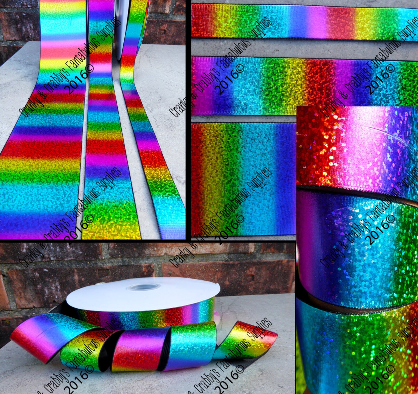 Rainbow Laser Collection LASER FOIL Chose 1.5 or - Etsy Israel