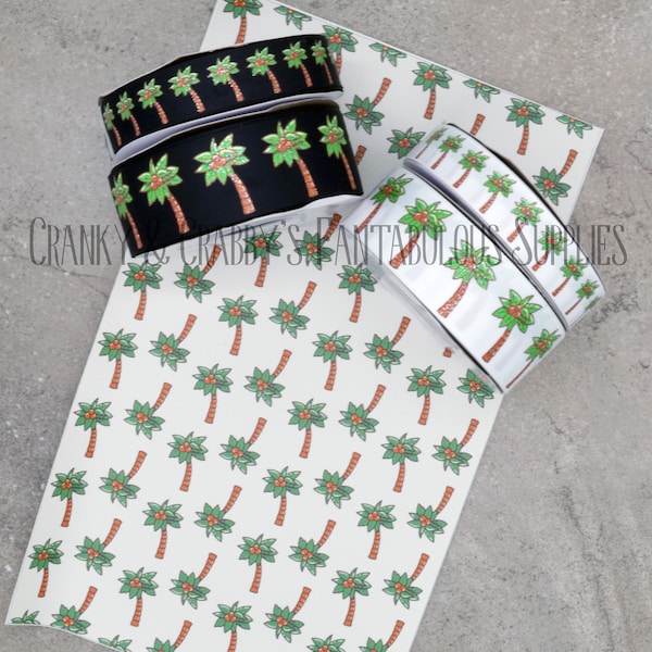 Palm Tree Ribbon - Etsy