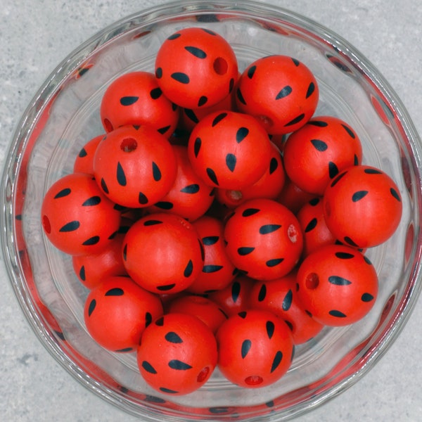 Watermelon Beads - Etsy