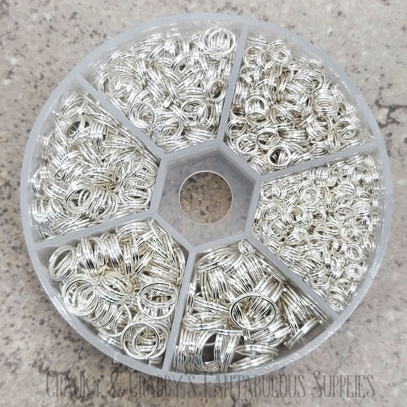 Mixed Size Split Rings - Etsy