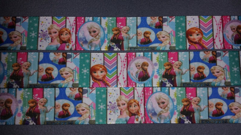 Frozen Ribbon Olaf Ribbon Disney Frozen Ribbon Anna & Elsa | Etsy